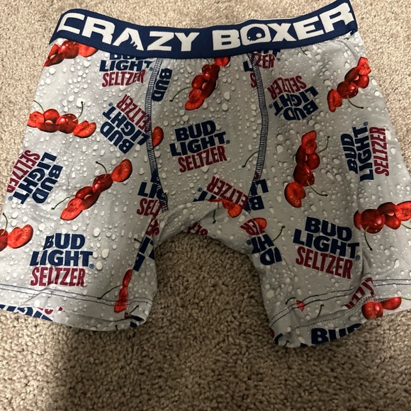 Crazy Boxer | Underwear & Socks | Crazy Boxer Mens Small Bud Light ...